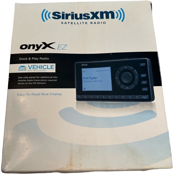 sirius | Car Audio, Video & GPS | New In Box Sirius Xm Satellite Radio Onyx Ex Model Xezv1 With ...